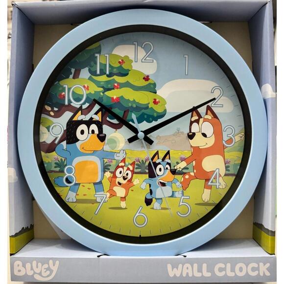 Accutime | Wall Decor | Bluey Analog Wall Clock For Kids | Poshmark
